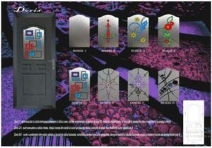 Modele de sticla termopan disponibile pt. Panel usa pvc sau aluminiu Doris